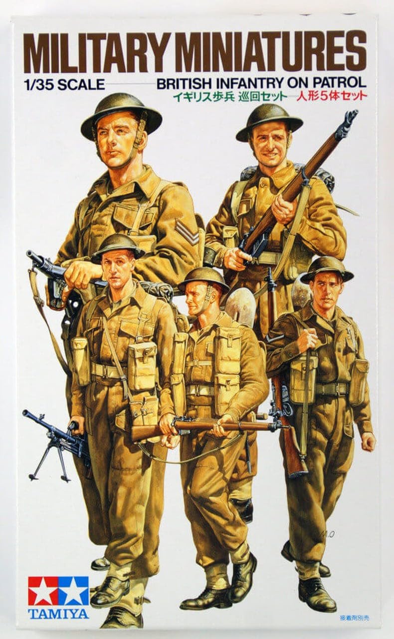 Mua Tamiya 1:35 WWII British Infantry Patrol Group Pack, 5 Soldiers ...