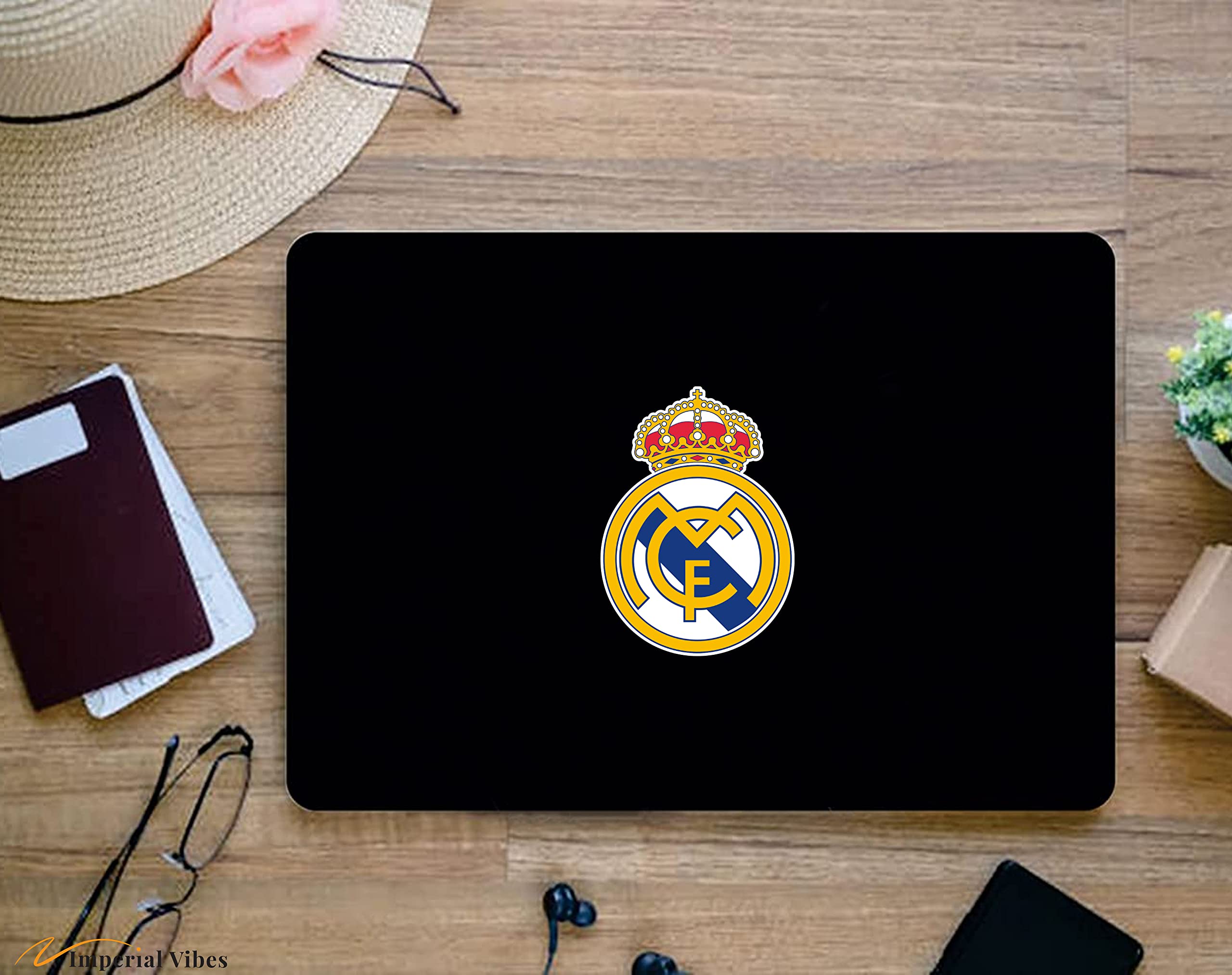 Mua Imperial Vibes Real Madrid Football Sticker – Vinyl Sticker for Car ...