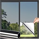 Amazon.com: One Way Window Privacy Film: Windows Tint for Home, Mirror Effect Reflective Film ...