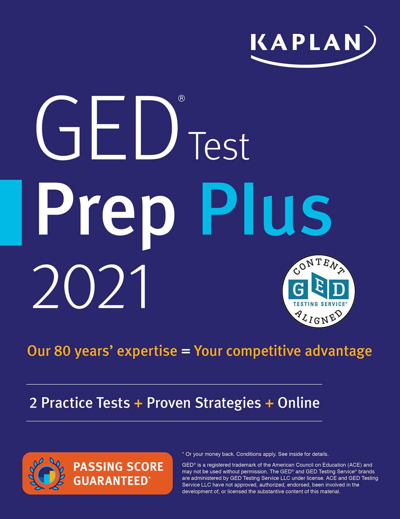 GED Test Prep Plus 2021 2 Practice Tests Proven Strategies Online 
