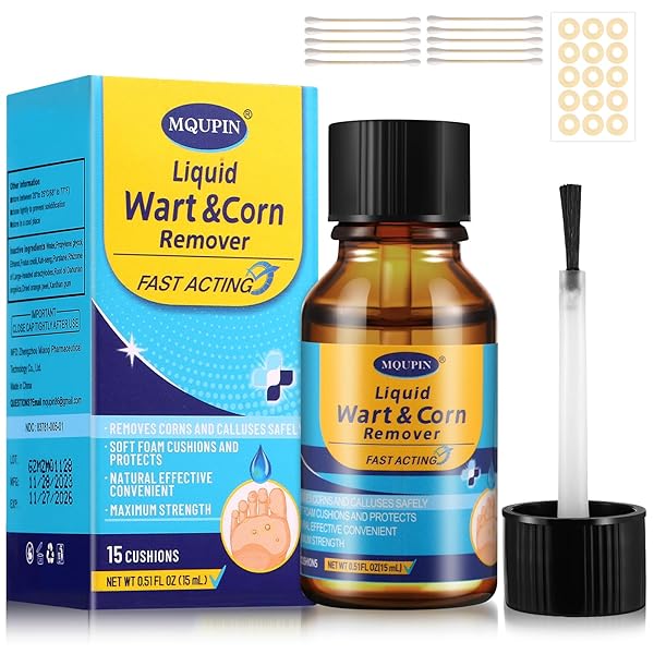 ENERIDEA Wart Remover Liquid - Effective Treatment for Plantar, Flat ...