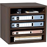 Safco Products Wood Adjustable Literature Organizer, 24 Compartment ...