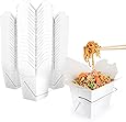 Amazon.com: Takeout Food Containers with Handle 8 Oz White ...