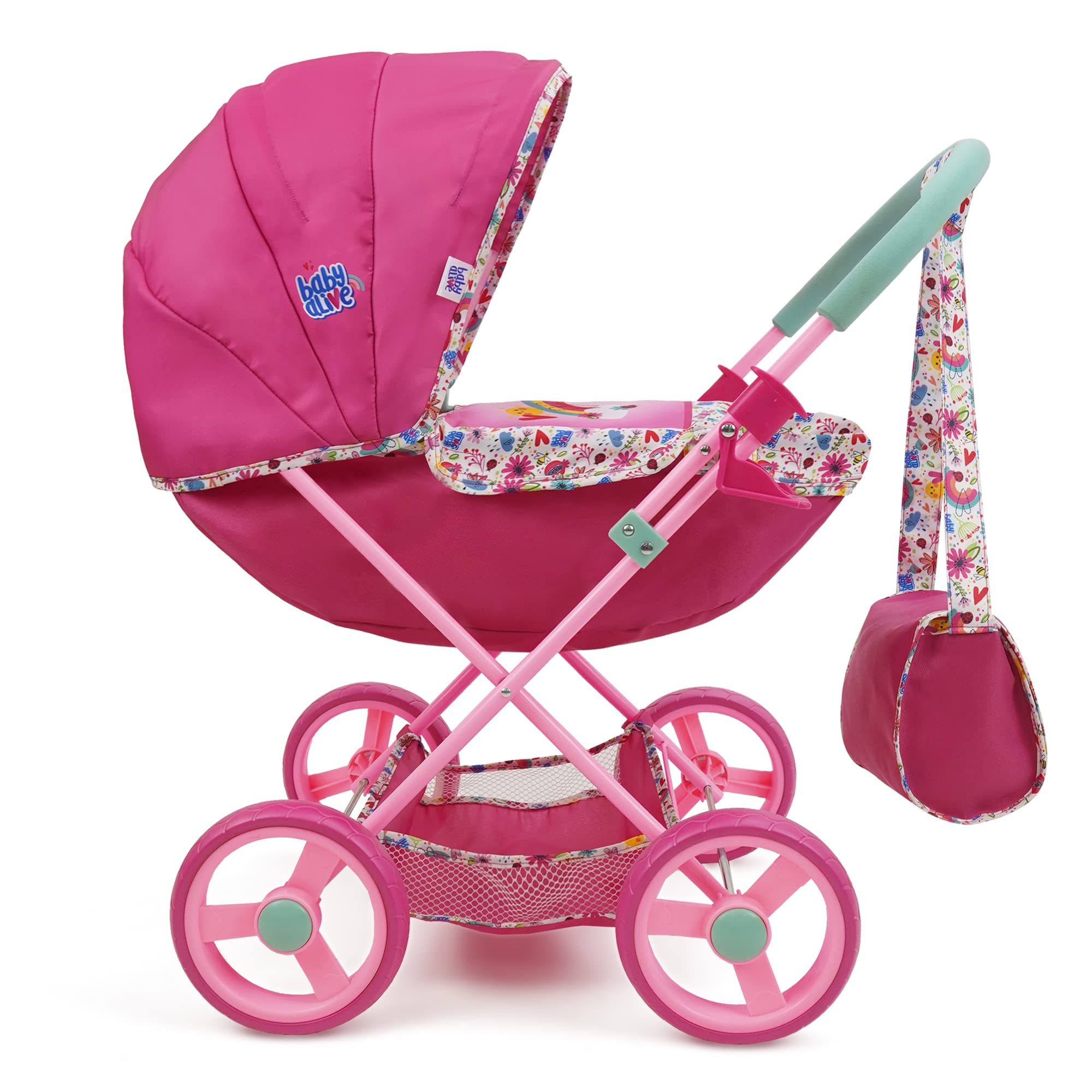 Mua Deluxe Classic Doll Pram - Pink & Rainbow - includes Matching ...