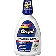 Amazon.com : Orajel Antiseptic Mouth Sore Rinse, 16 Ounce (Pack of 3 ...