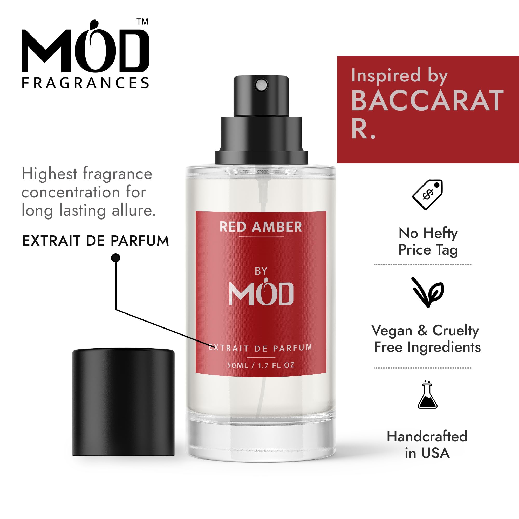 Mua Red Amber Perfume For Women and Men - Inspired By MFK's Baccarat ...
