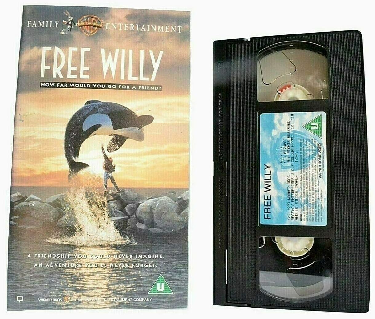 Amazon.com: Free Willy [VHS]: Jason James Richter, Lori Petty, Michael ...