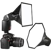 Amazon.com : NEEWER Upgraded Flash Diffuser Speedlight Softbox ...
