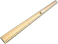Wooden Metre Stick Yard Stick Ruler with Handle Imperial & Metric cm ...