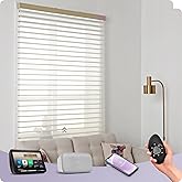 Amazon.com: Yoolax Motorized Outdoor Shades Smart Blinds Compatible with Alexa Google, Remote ...