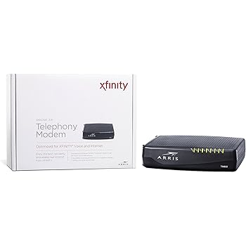 Amazon.com: ARRIS Touchstone TM822G Internet & Voice Modem for XFINITY ...