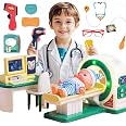 Amazon.com: Doctor Kit for Toddlers 3-5,Realistic Kids Doctor Playset ...