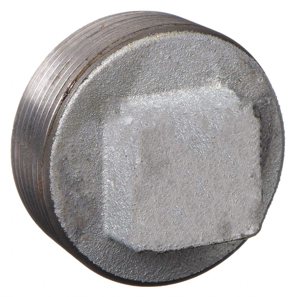 1/2" MNPT Galvanized Square Head Plug: Amazon.com: Industrial & Scientific