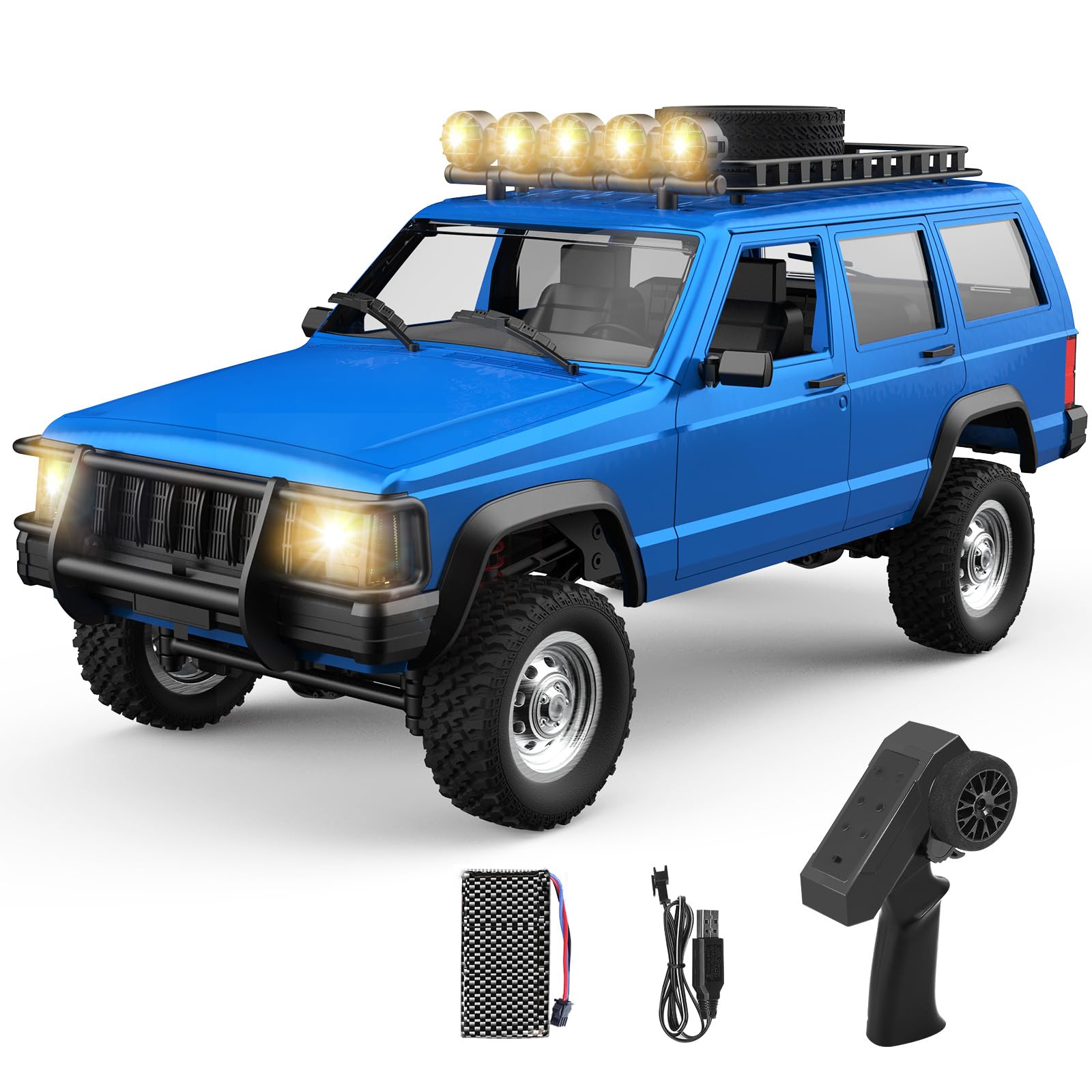 Mua DEERC MN-78 RC Jeep Crawler RC Car, Offroad, Stepless, 4WD, 1/12 ...