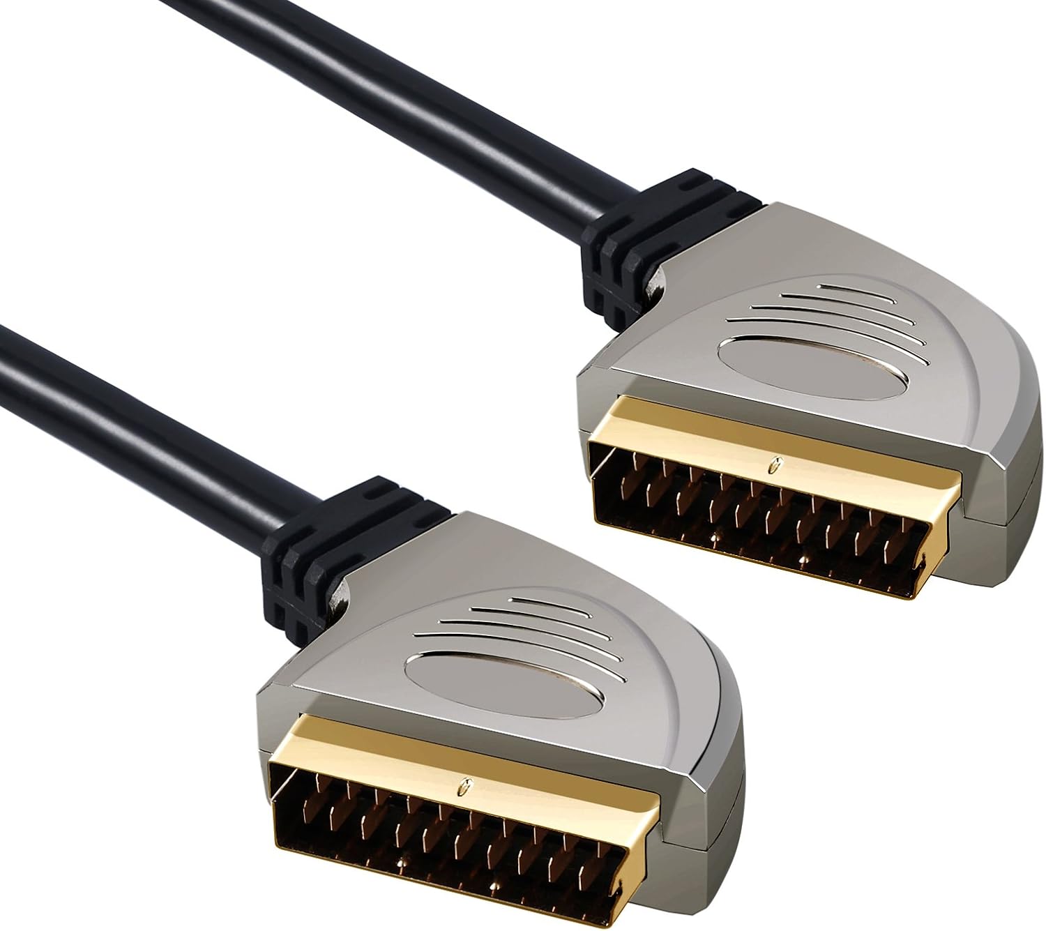 Neoteck 1.5M Cavo SCART 24K Placcato Oro Cavo SCART a SCART ...