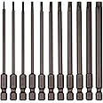 Amazon.com: Sipery 11Pcs Security Torx Bit Set Tamper Proof Torx Bits Magnetic Star Screwdriver ...