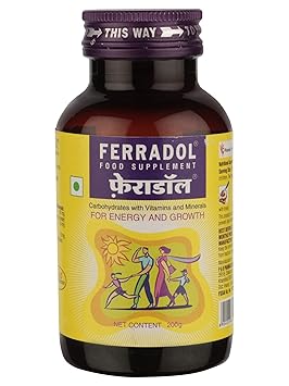 Ferradol Food Supplement - 200 g (Pack of 2): Amazon.in: Health ...