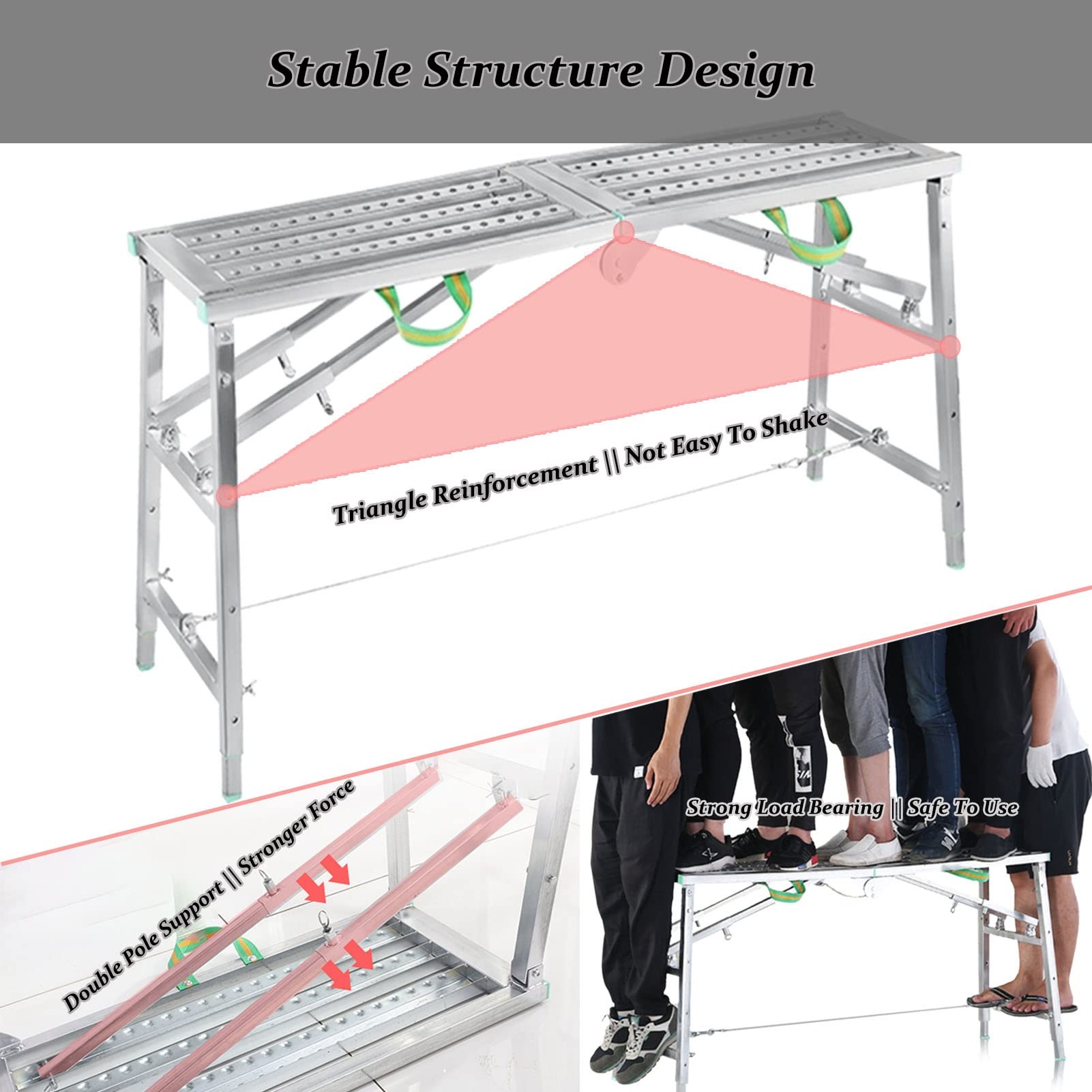 Mua Scaffolding Equipment, Step Ladders, Portable Multipurpose Folding ...