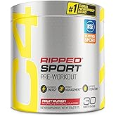 Amazon.com: C4 Ripped Sport Pre Workout Powder Arctic Snow Cone - NSF ...