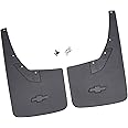 Amazon.com: GM Accessories 22894865 Rear Flat Splash Guards in Black ...