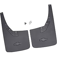 Amazon.com: GM Accessories 22894865 Rear Flat Splash Guards in Black ...