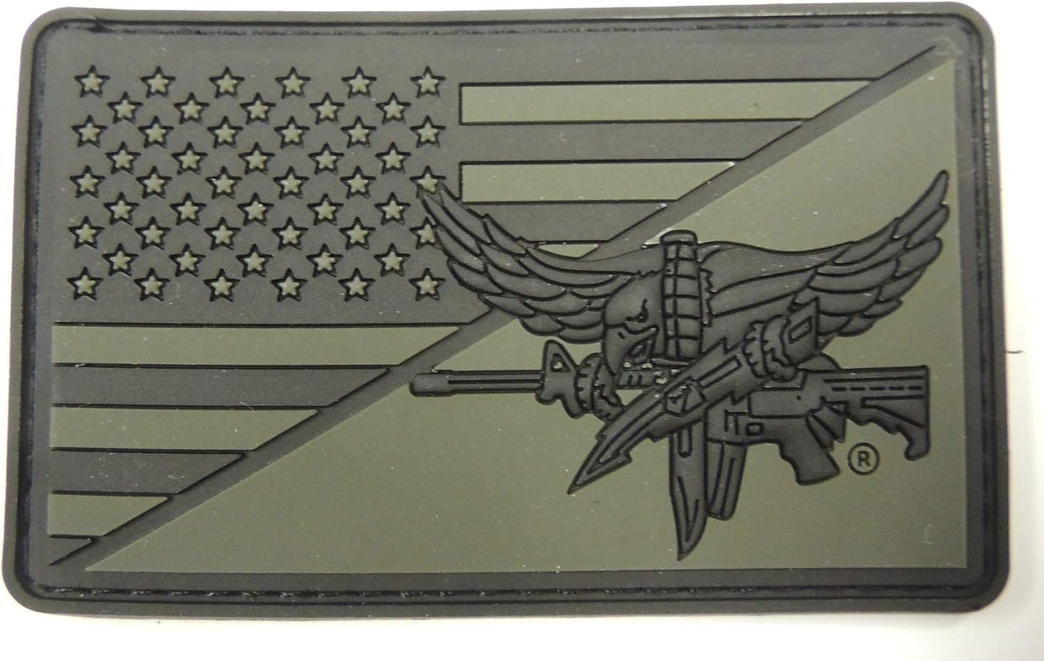 Amazon.com: OD Green Flag PVC Patch with SWAT Operator Eagle ...