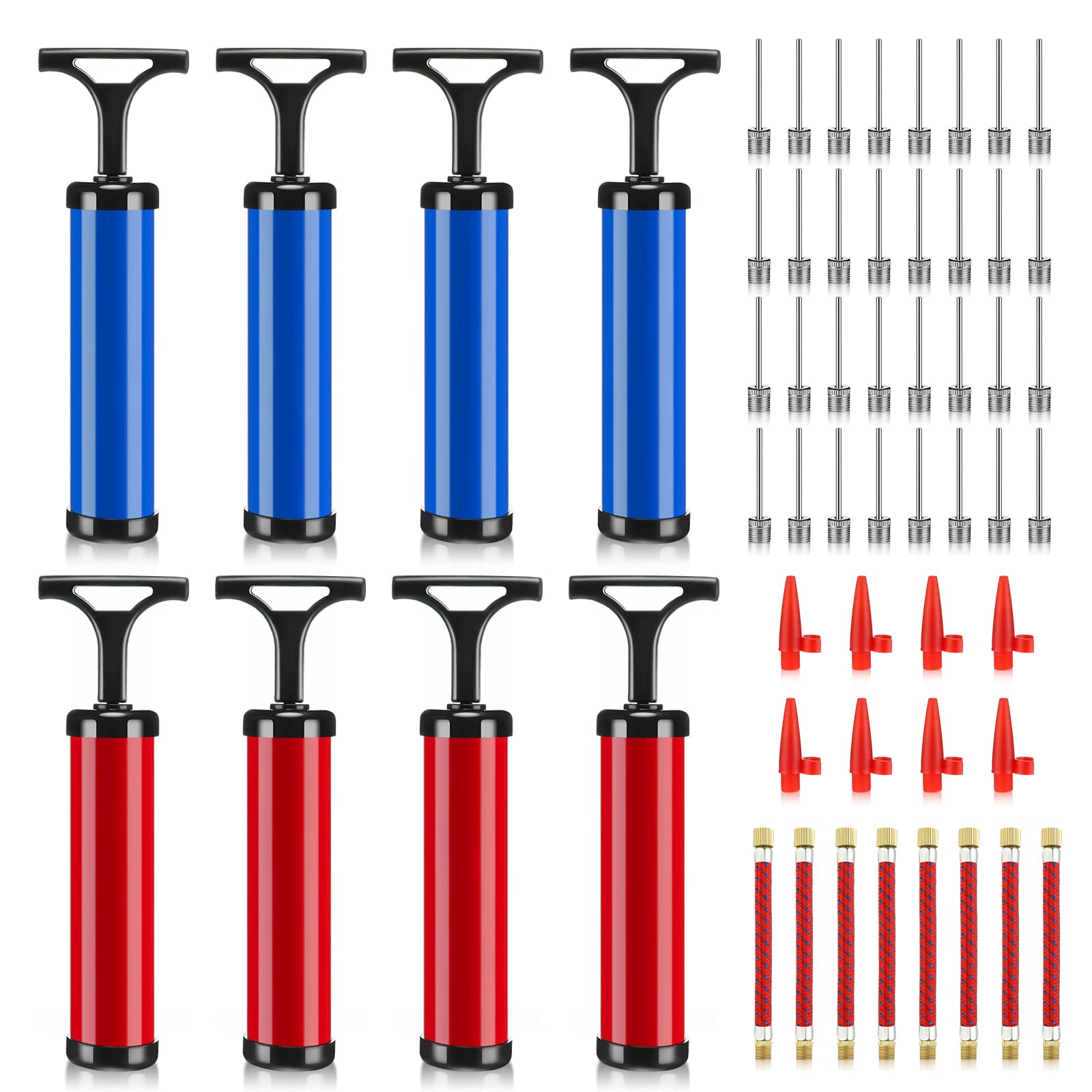 Mua Chumia 8 Sets Ball Pump with Needle Nozzle Hose Kit, 10 Inch Hand ...