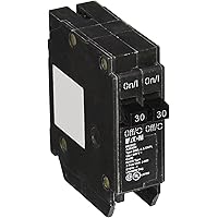 Eaton Corporation Br3030 Single Pole Tandem Circuit Breaker, 120V, 2-30 ...