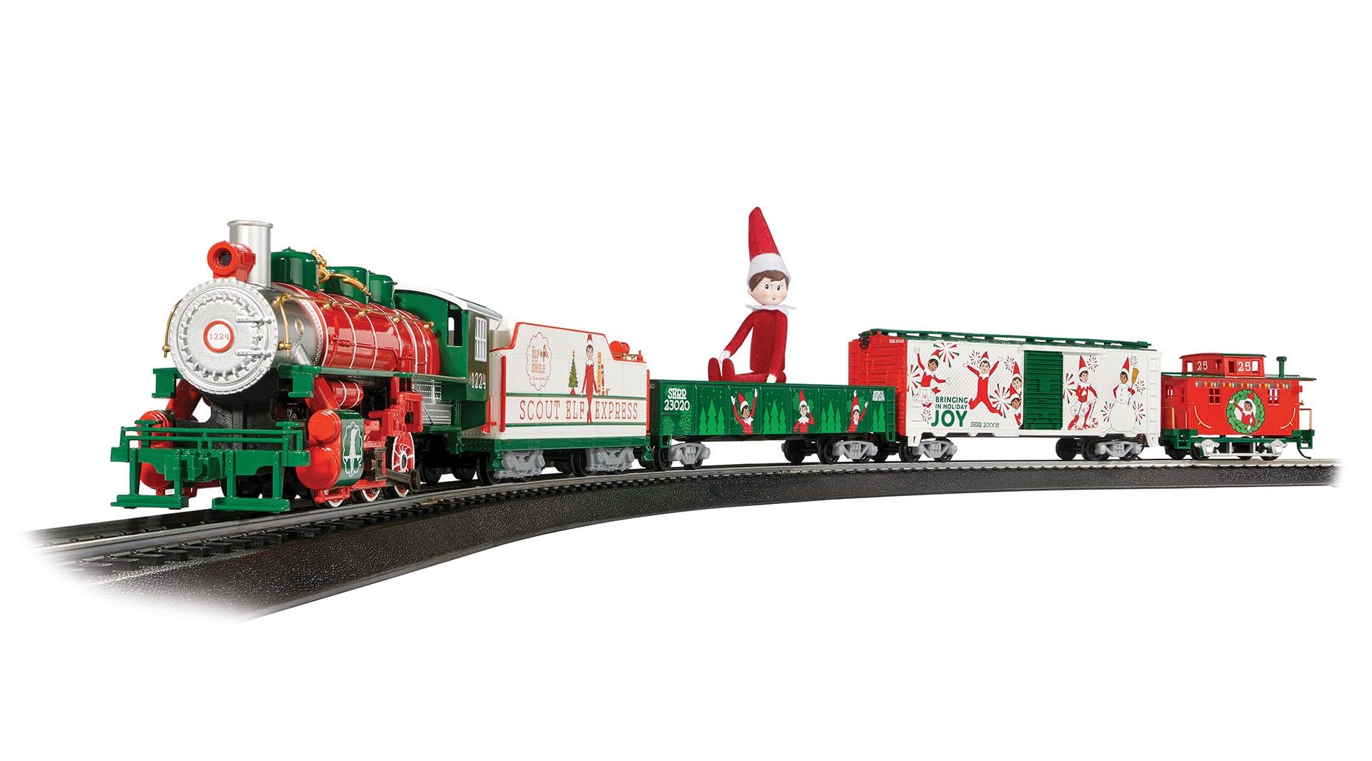 Bachmann Trains - Scout Elf Express Ready to Run Electric Train Set ...