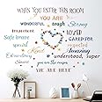 Amazon.com: RAINBOW WSK Colorful Inspirational Quote Wall Decals ...