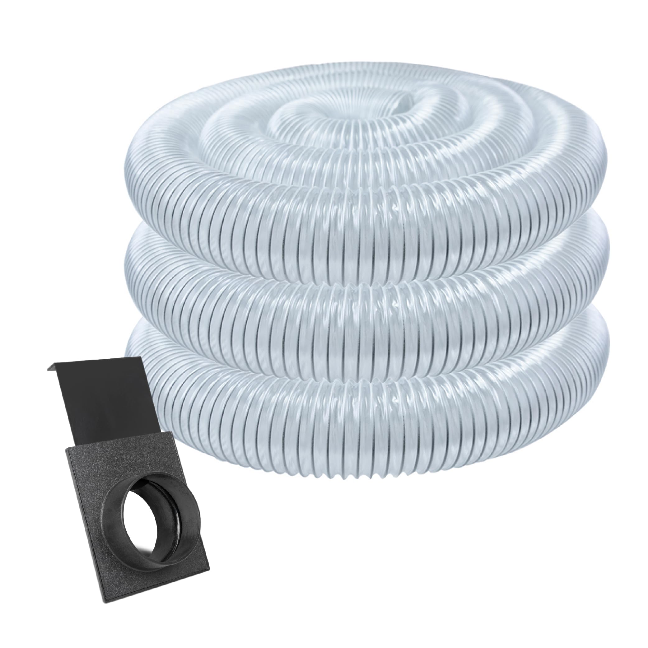 Mua 70387 4" x 20' PVC Dust Collection Hose with 4" Blast Gate for ...