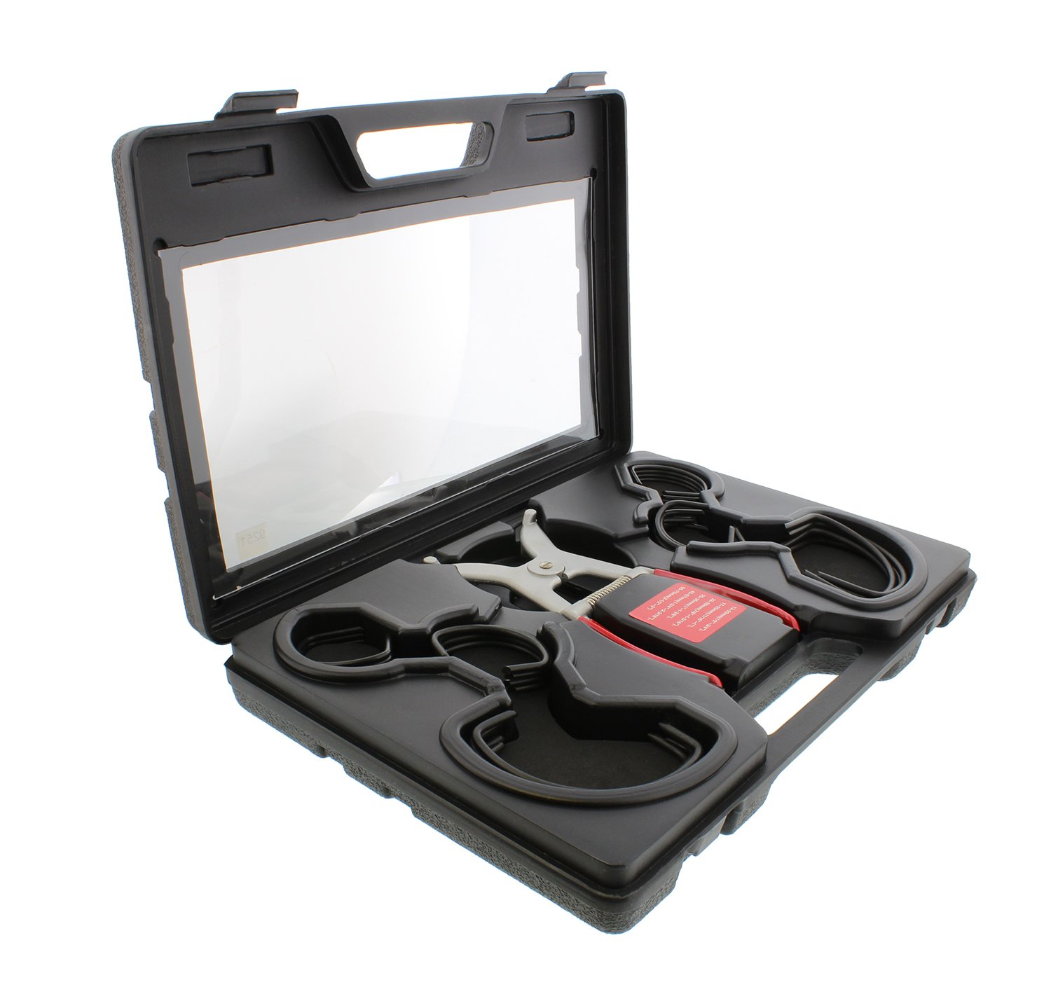 DCT Spring Miter Clamp Assortment & Pliers Corner Molding Trim Frame ...