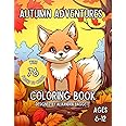 Amazon.com: Autumn Adventures Coloring Book: Playful Fall coloring for ...