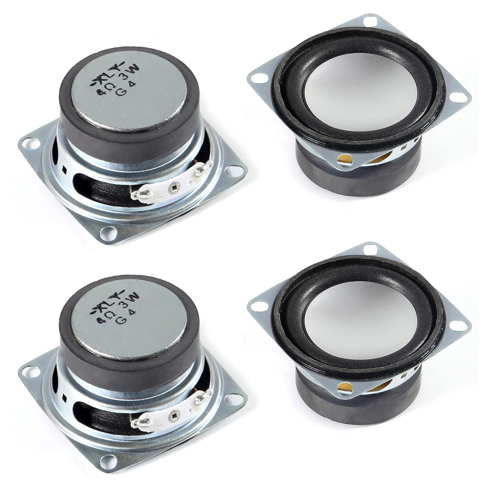 Mua ALMOCN 4PCS 2" 4Ohm 3W DIY Small Full Range Audio Speaker Stereo ...