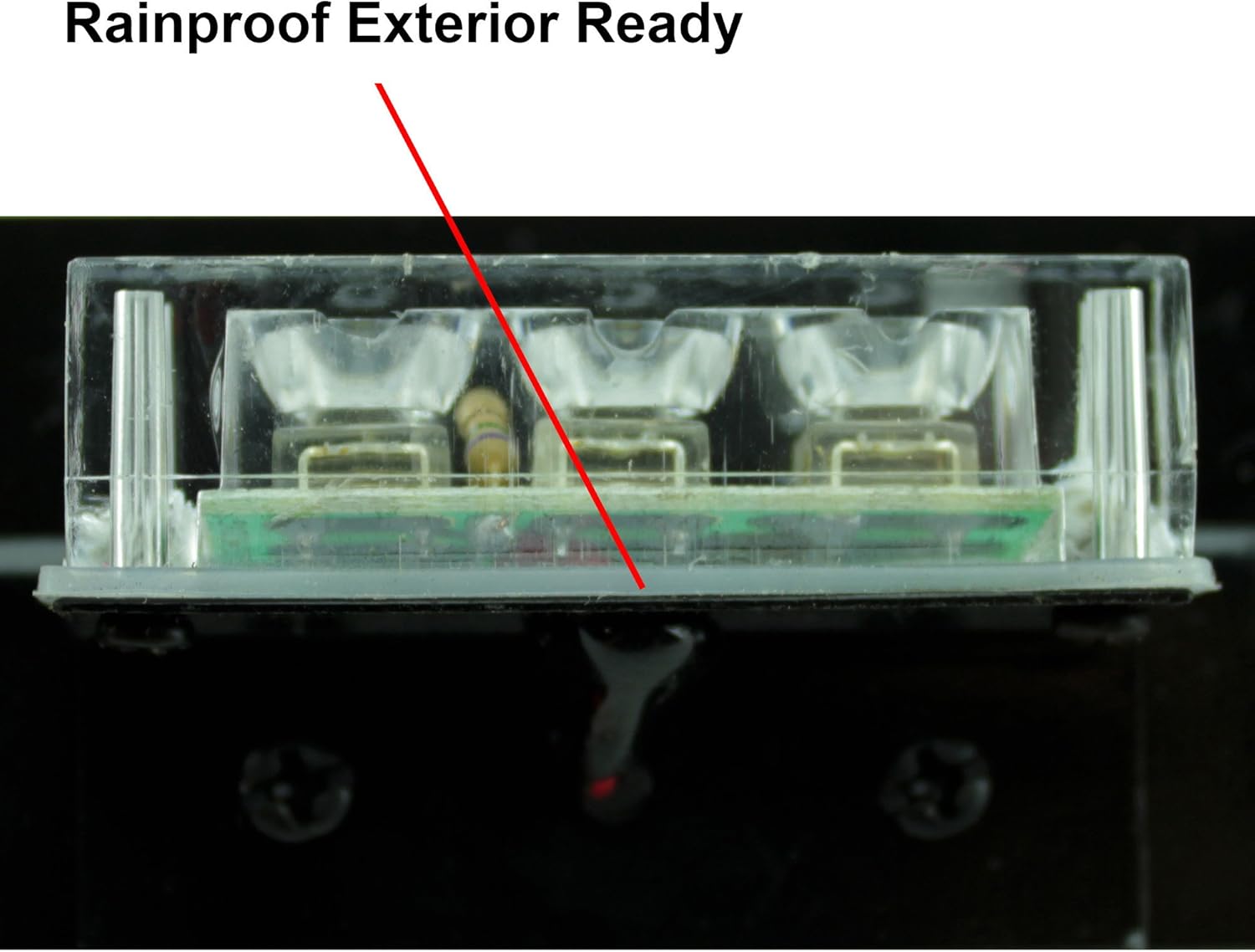 Red White 54X LED Flashing Emergency Warning Light for Dash Visor Deck ...