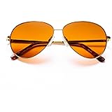 Amazon.com: Polarized Demi-Tortoise Aviator BluBlockers - 0408K: Clothing