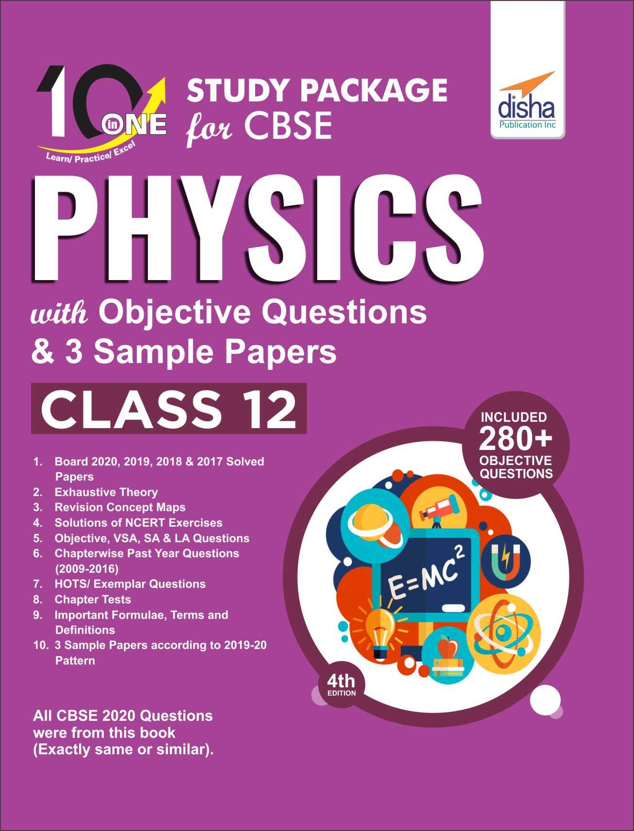 10 In One Study Package For CBSE Physics Class 12 With Objective 
