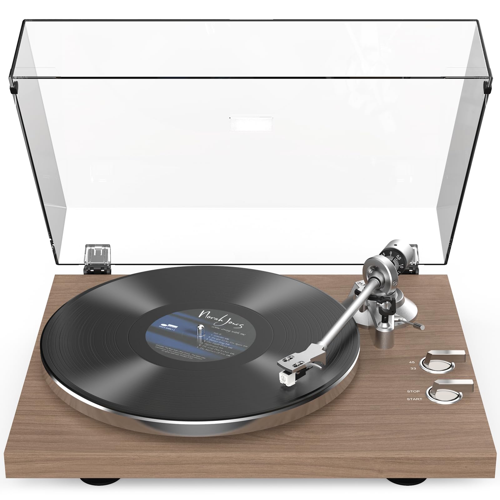 Turntables Record Player with Wireless Output Connectivity Vinyl Player ...