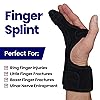 Metacarpal Finger Splint Hand Brace | Pinky Finger Splint For Boxer Fractures, Broken Ring ...
