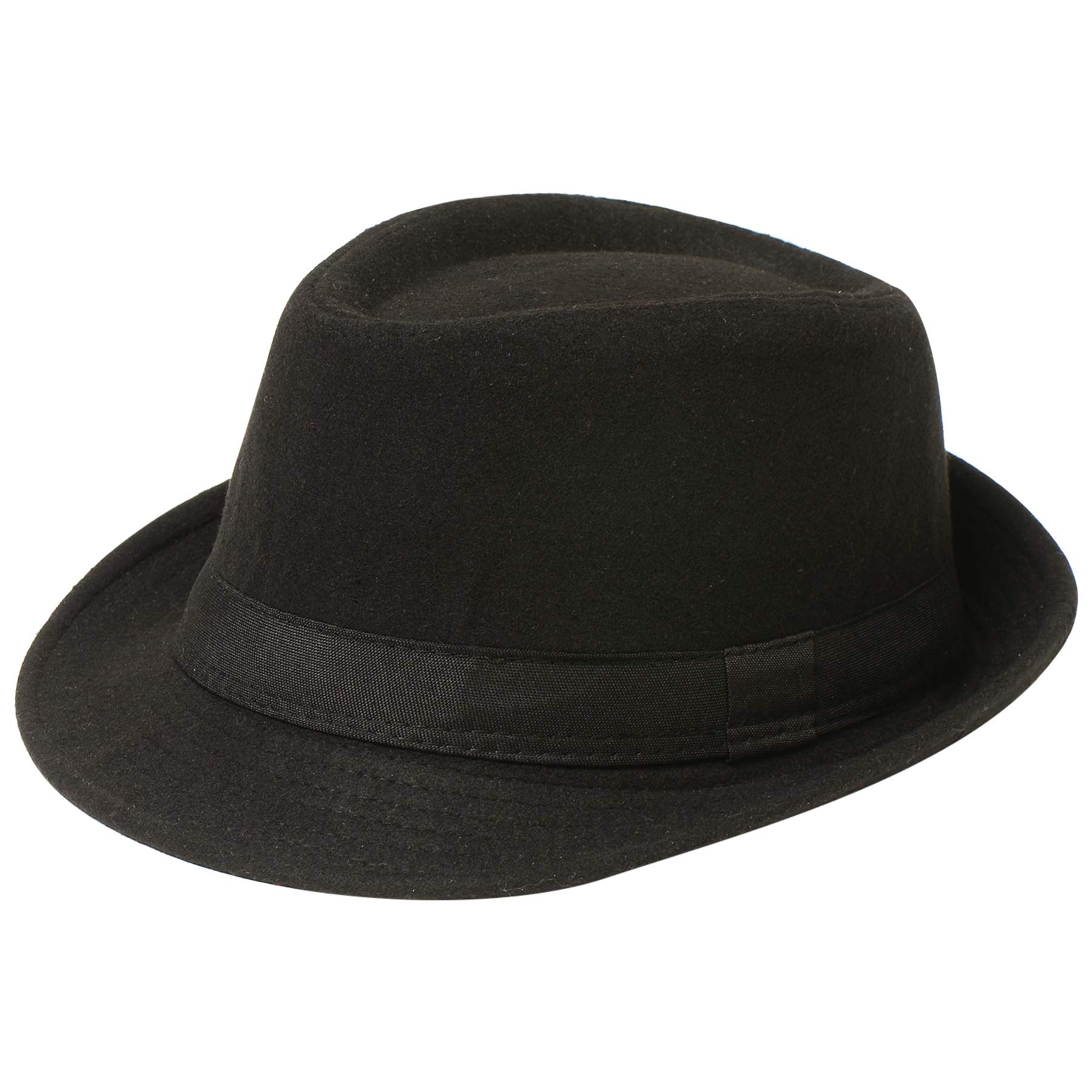 Buy Straw Fedora Hat For Men Panama Trilby Hat Short Brim Summer Sun