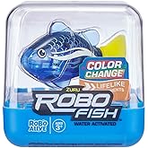 Amazon.com: Robo Alive Robo Fish Robotic Swimming Fish (Teal + Orange ...