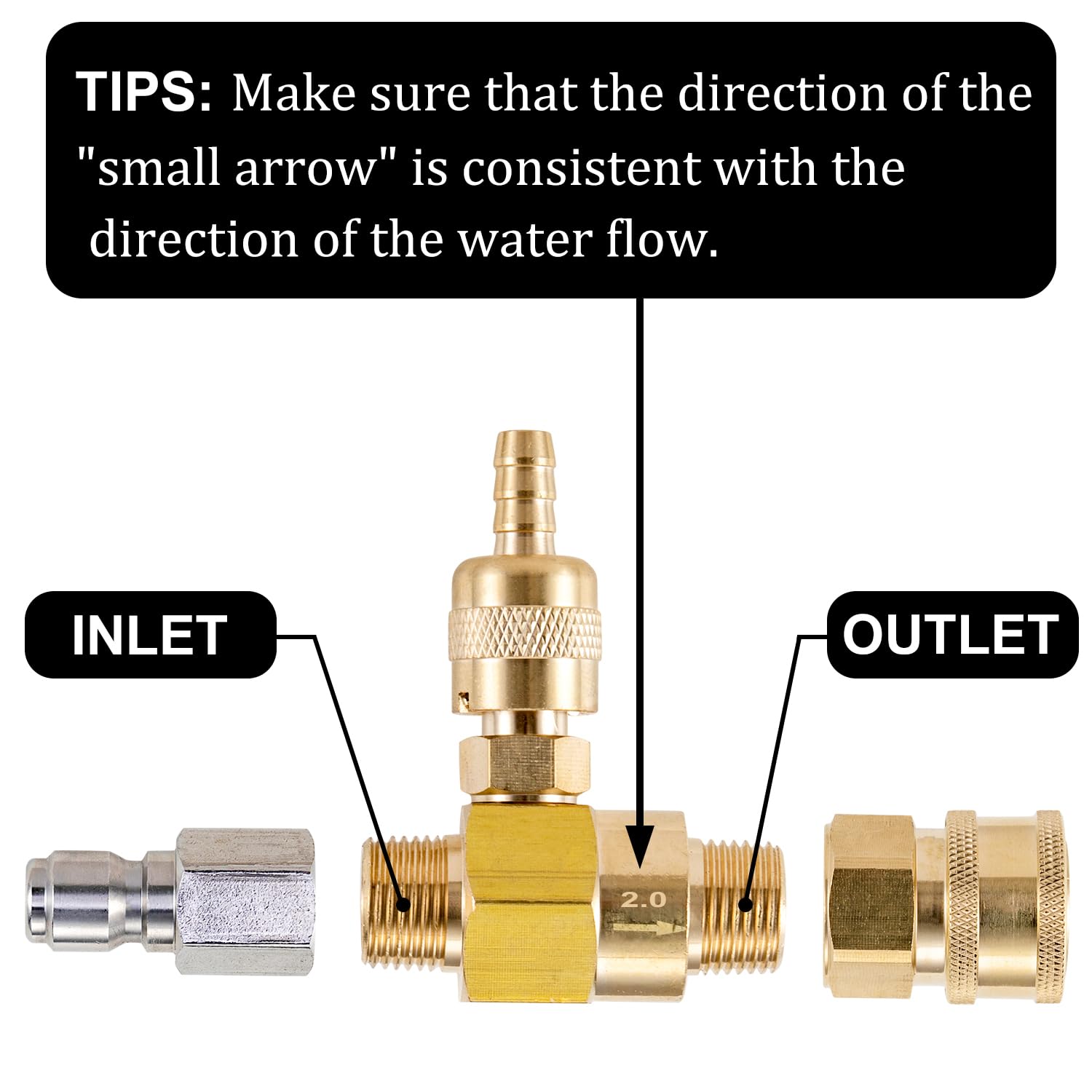 Mua Raincovo Downstream Injector for Pressure Washer, Power Washer ...