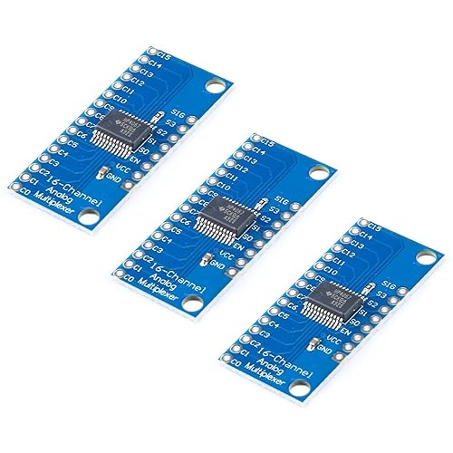 3Pcs 16 Channel CD74HC4067 Digital Analog Multiplexer Breakout Module ...
