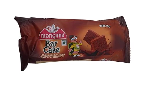 Monginis Bar Cake - Chocolate, 100g Pack: Amazon.in: Grocery & Gourmet ...