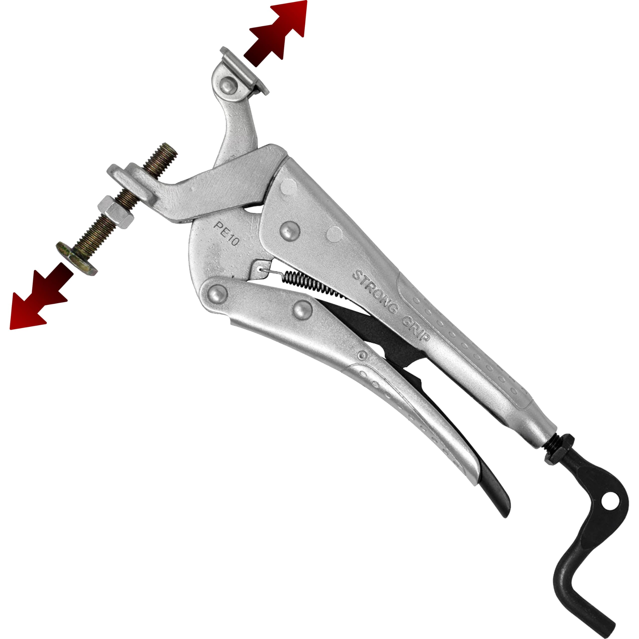 Expand-O Pliers, 10", Reverse-Action Clamping Pliers, Clamping Pressure ...