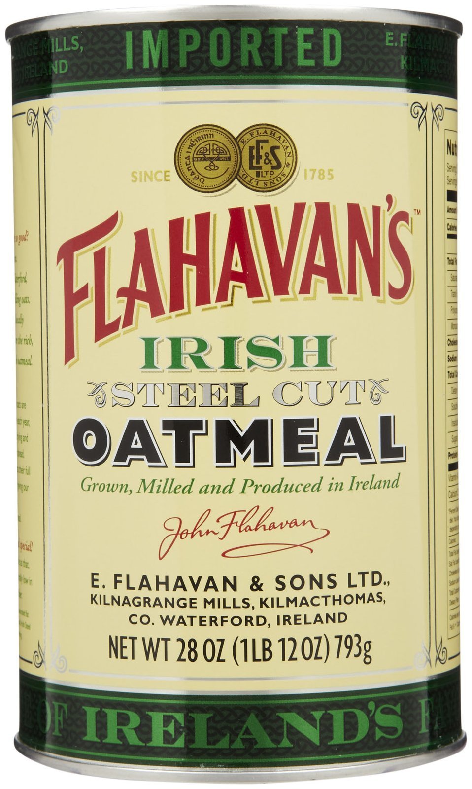 Amazon.com: FLAHAVAN'S Irish Porridge Oats, 17.5-Ounce Bags (Pack of 6 ...