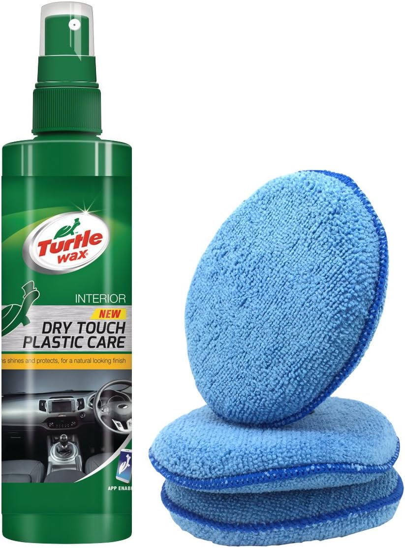 Turtle Wax Dry Touch Interior Plastic Car Dashboard Cleaner Restorer ...