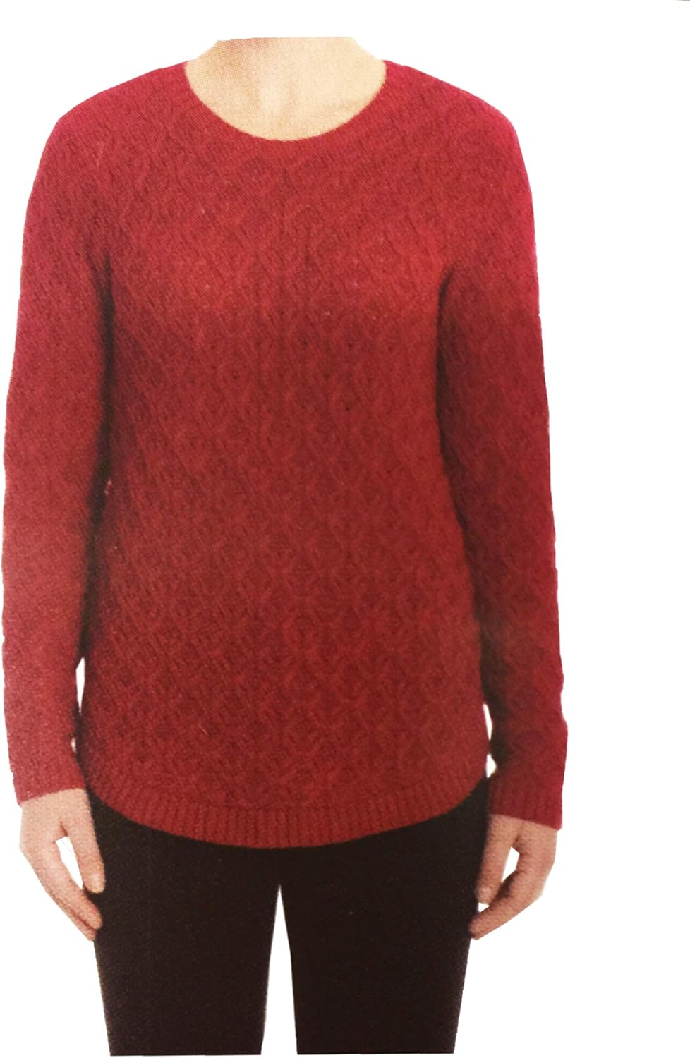 Jeanne Pierre Ladies Crewneck Sweater at Amazon Women’s Clothing store