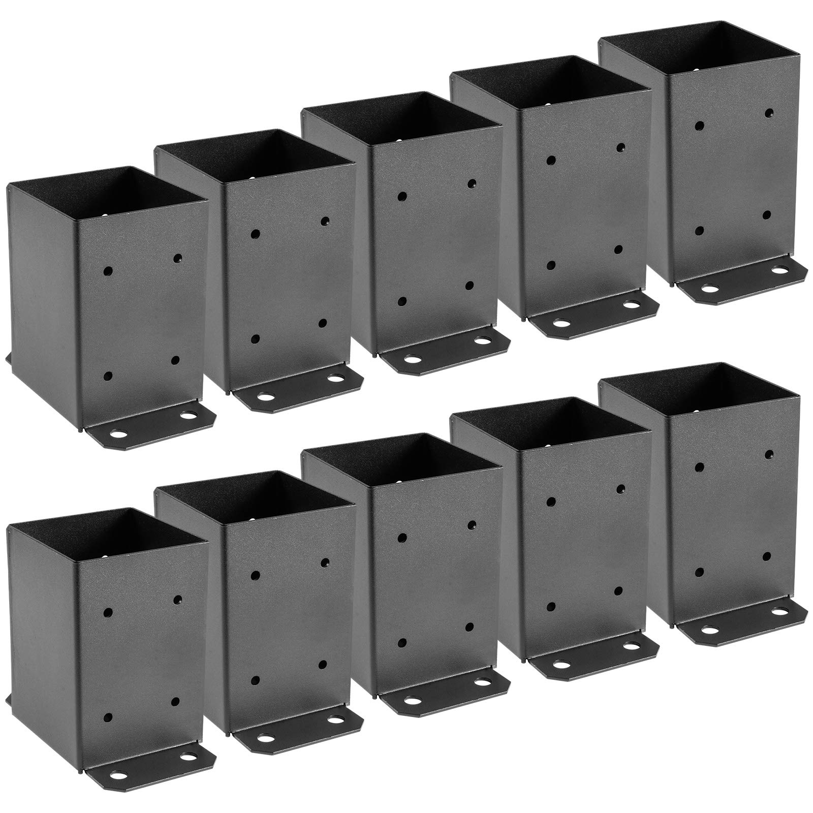 Buy VEVOR Post Base 4 X 4 Inch Inner Size 3 6 X 3 6 Inch 10PCS Wood 