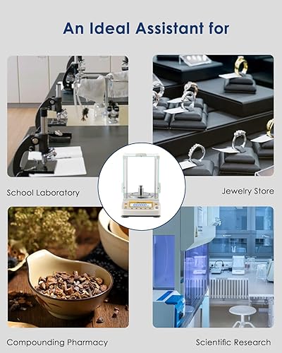 0.0001g Precision Scale 0.0001g Lab Analytical Balance - 120g Capacity ...